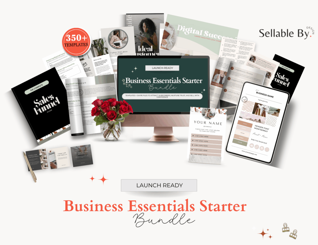 The Business Essentials Starter Bundle – sellablebydesign